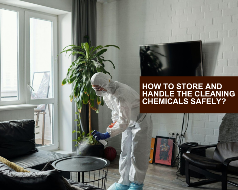 How To Store And Handle The Cleaning Chemicals Safely? - Latest Reporting
